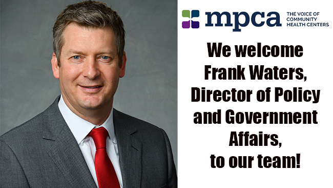 Frank Waters Joins MPCA Policy and Government Affairs Team - MPCA