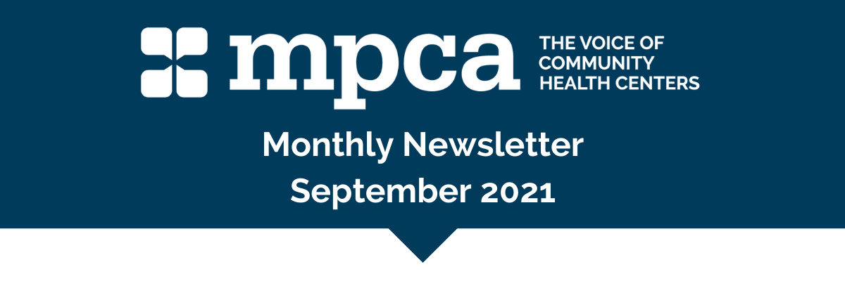 MPCA September Newsletter Published - MPCA