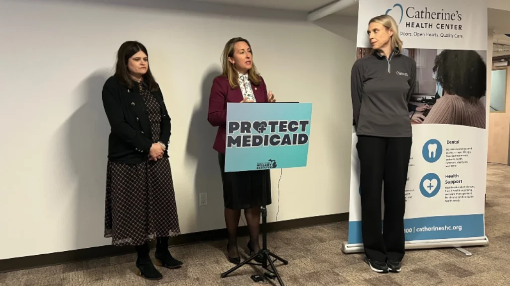 Michigan Lawmakers hold Press Conference at Catherine's Health Center ...